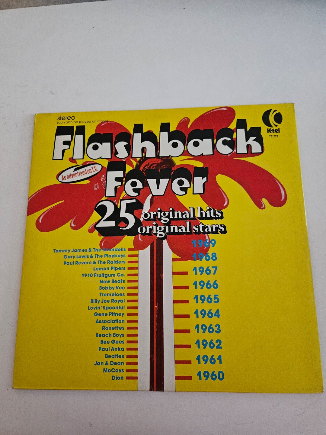 Various – Flashback Fever - EX - Lp Records - TC 221 - K-tel Records ...