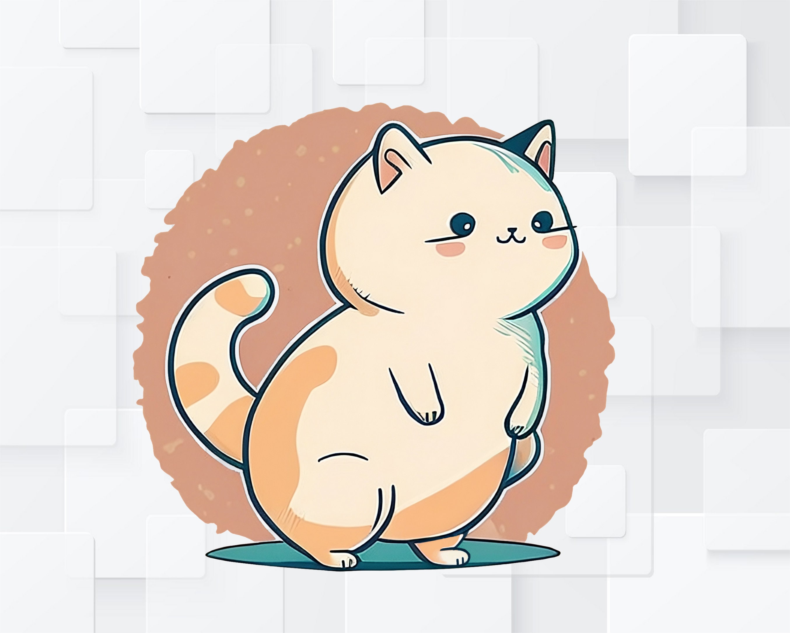 Cute Cat Kitten PNG Clipart Design Transparent Background Digital ...
