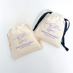 Graduation Party Favor Bags, Personalized Graduation Party Gift Bags ...