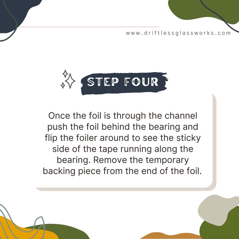 Hand Foiler Tool 3/16 for Speedy Stained Glass Copper Foiling - Etsy