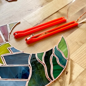 Hand Foiler Tool 7/32” for Speedy Stained Glass Copper Foiling - Etsy