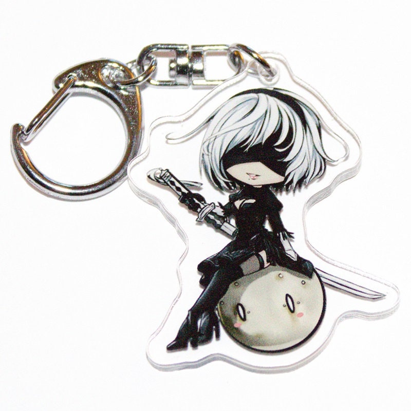 2B Anime Acrylic Keychain Nier - Etsy