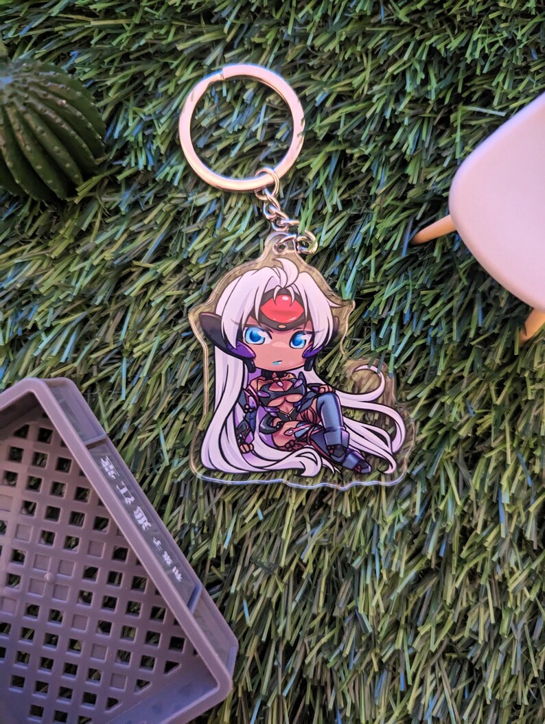 Xenoblade Girls Pyra Mythra Nia Kosmos Telos Keychains - Etsy