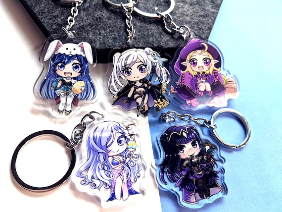 Fire Emblem Anime Keychains Robin Tharja Camilla Nowi Lucina | Etsy
