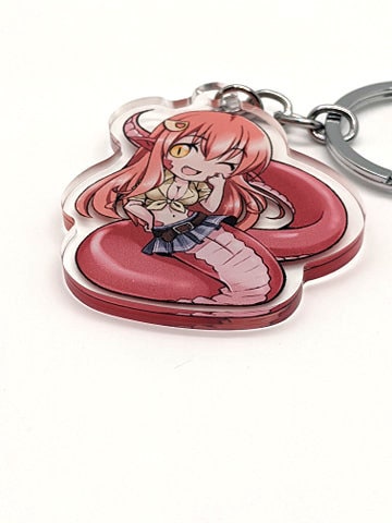 Miia Monster Musume Monster Girl Lamia Anime Keychain | Etsy Australia
