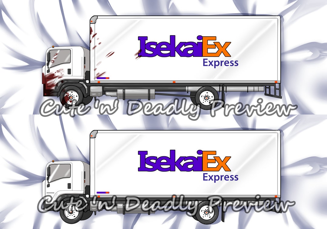 Truck-kun Isekai Express Anime Funny Body Pillow Dakimakura - Etsy