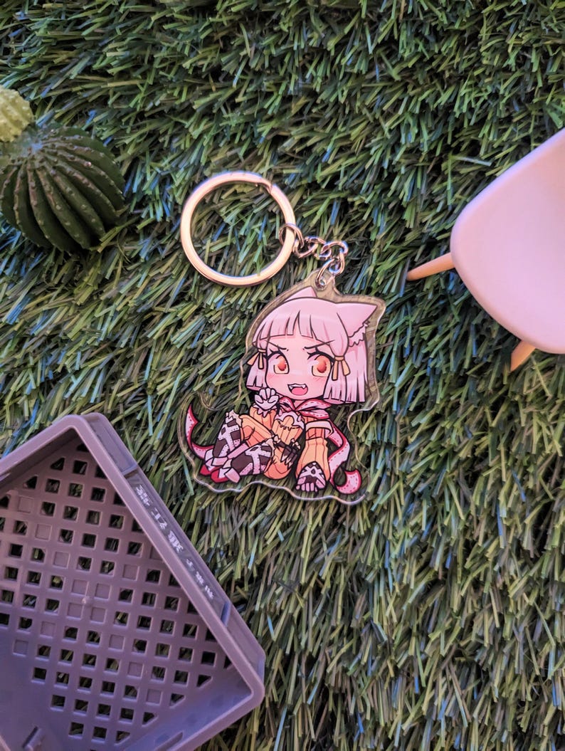 Xenoblade Girls Pyra Mythra Nia Kosmos Telos Keychains - Etsy