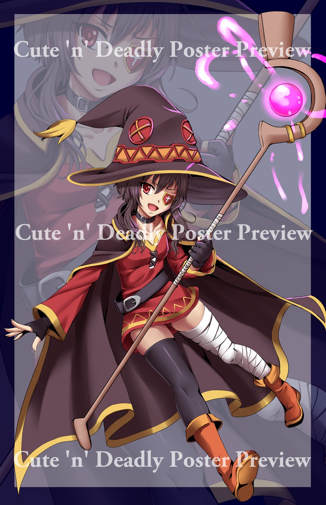 Megumin Poster - Etsy