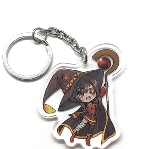 Megumin Keychain - Etsy