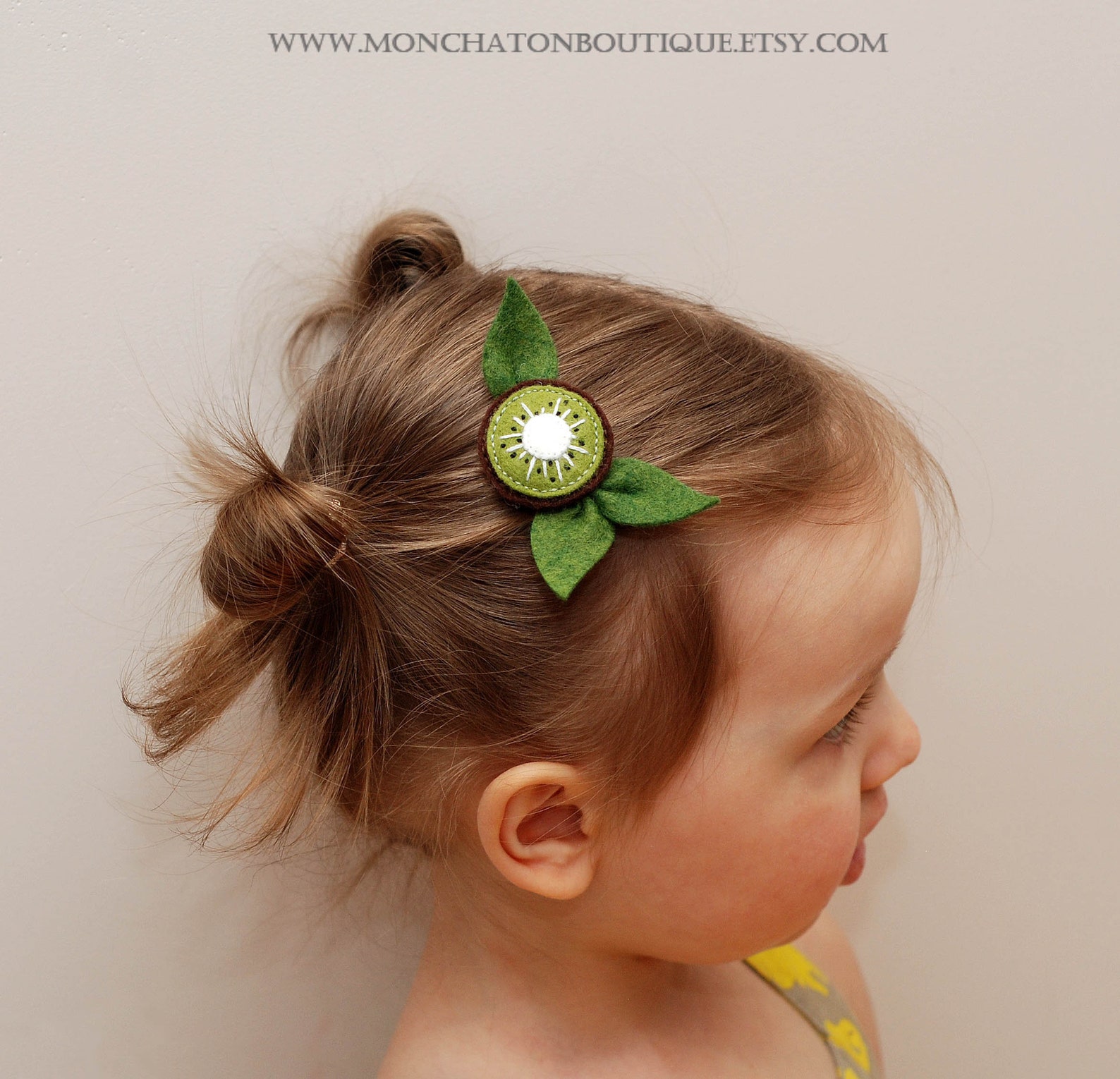 Felt Kiwi Headband Kiwi Hair Clip Fruit Clip | Etsy