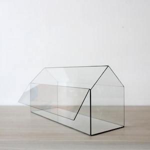Glass Terrarium House | Window Sill Decor | Closed Terrarium in Various ...