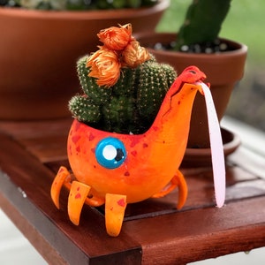 Monster Pots, Paint Your Own - 3D Printed Planter - Etsy