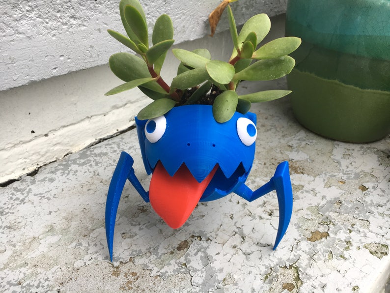 Monster Pots, Hubert - 3D Printed Planter - Etsy