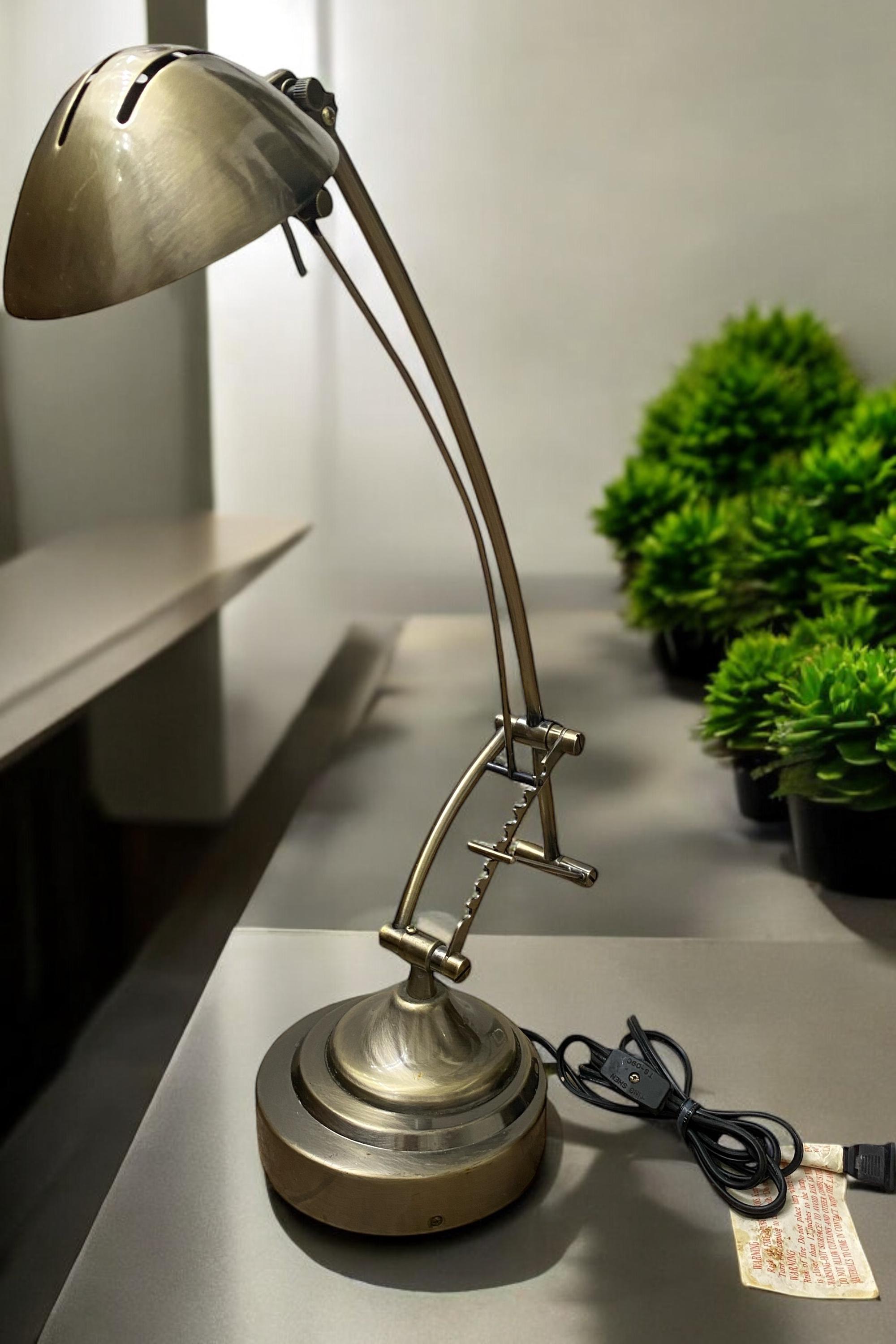 Dana Lighting Adjustable Halogen Task Desk Table Lamp Vintage RARE - Etsy