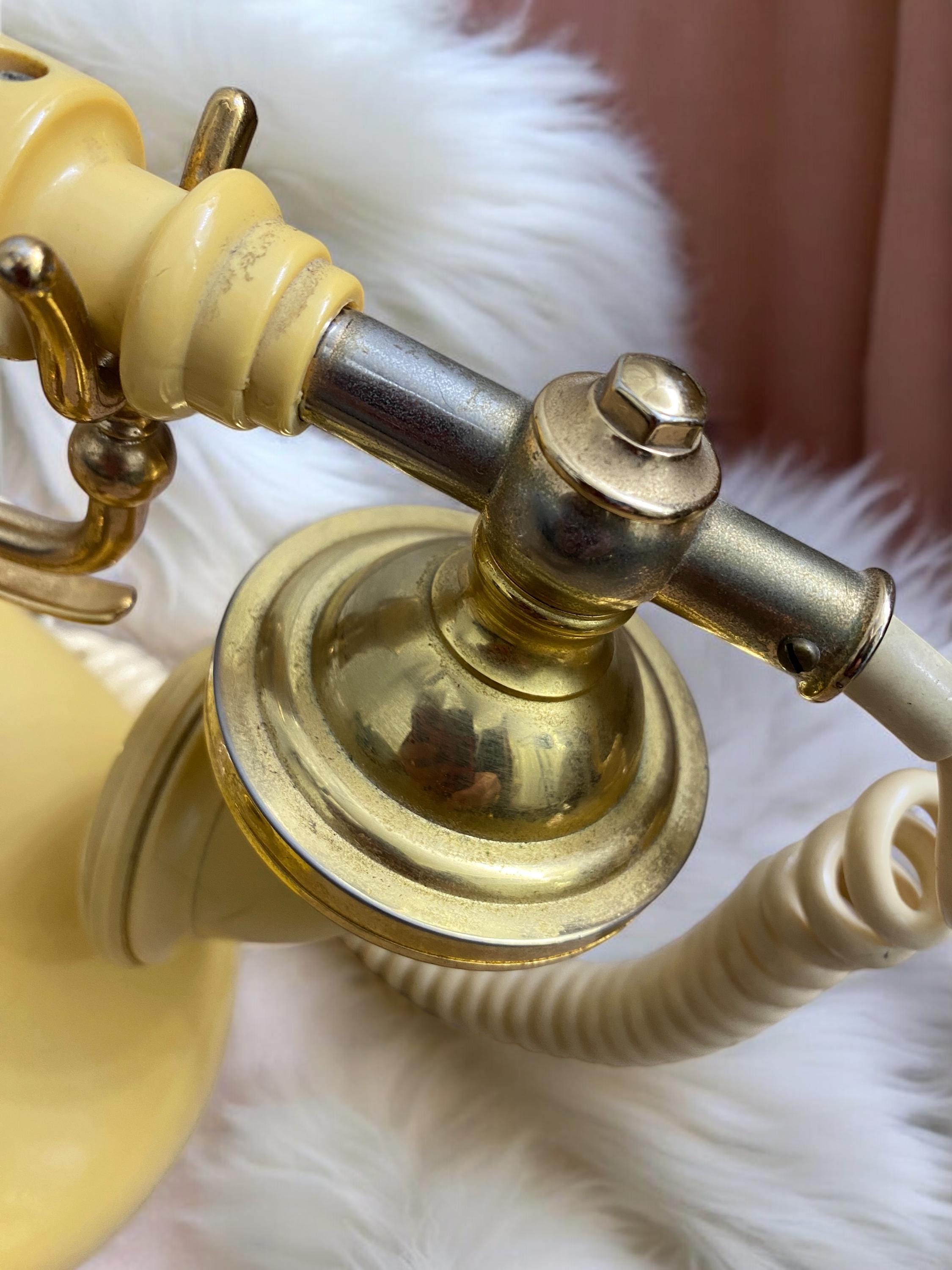 Vintage 70s French Rotary Telephone Sweet Talk Coquette Dollie ...