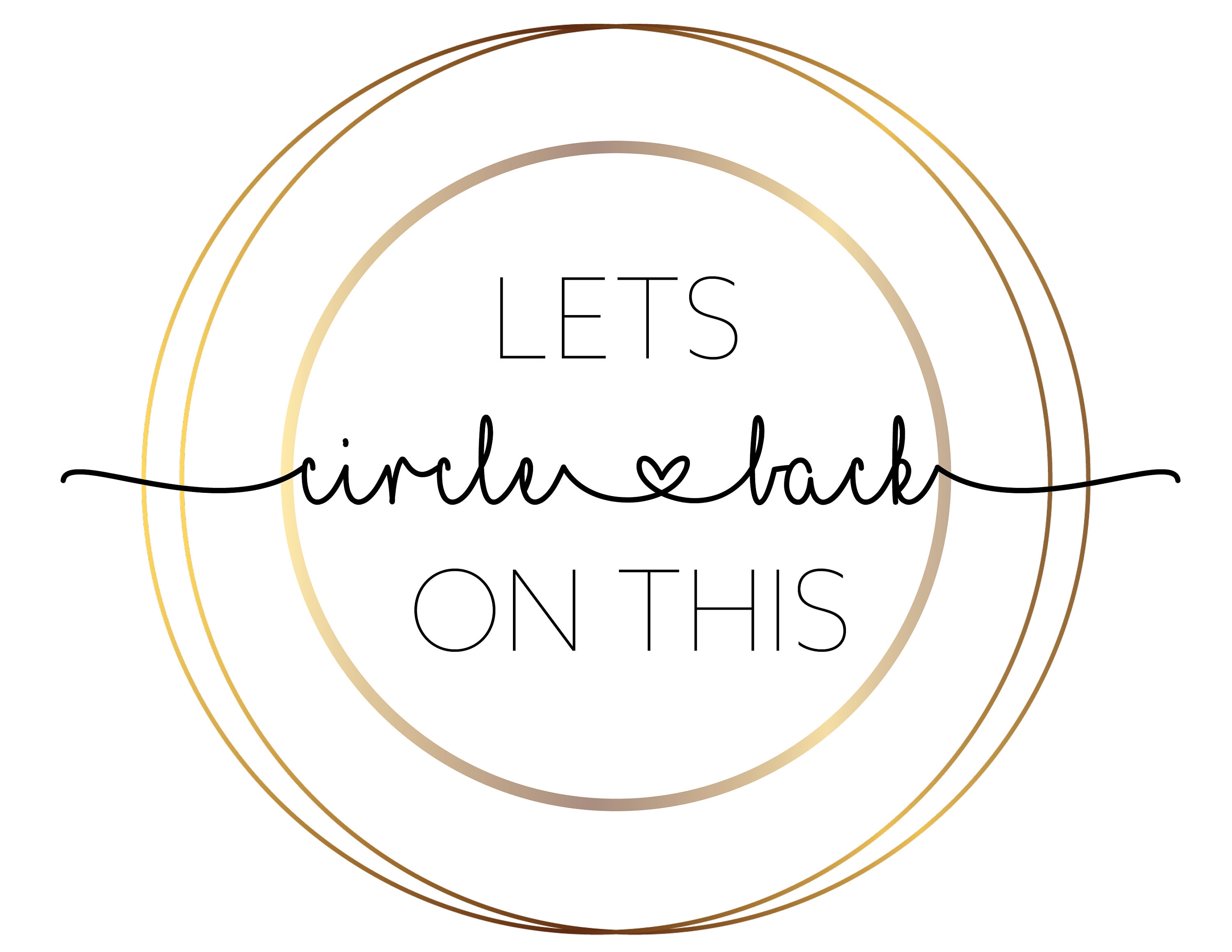 Printable Download: Lets Circle Back on This - Etsy