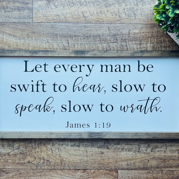 James 1 19 - Etsy