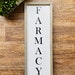 Farmacy Wood Sign, Minimalist, Healthy Living, Kitchen Décor, Farmhouse ...