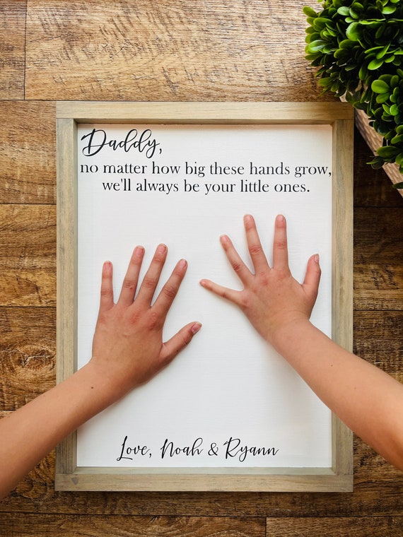 Dad Fathers Day Gift Fathers Day Wooden Sign DIY - Etsy