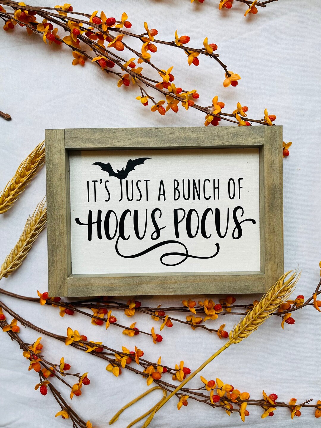 It’s Just A Bunch of Hocus Pocus Wood Sign | Sanderson Sisters ...
