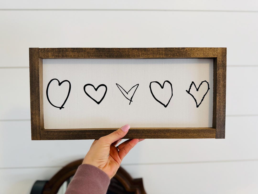 Custom Hand Drawn Wooden Sign, Custom Sign From Hand Drawing, Kids ...