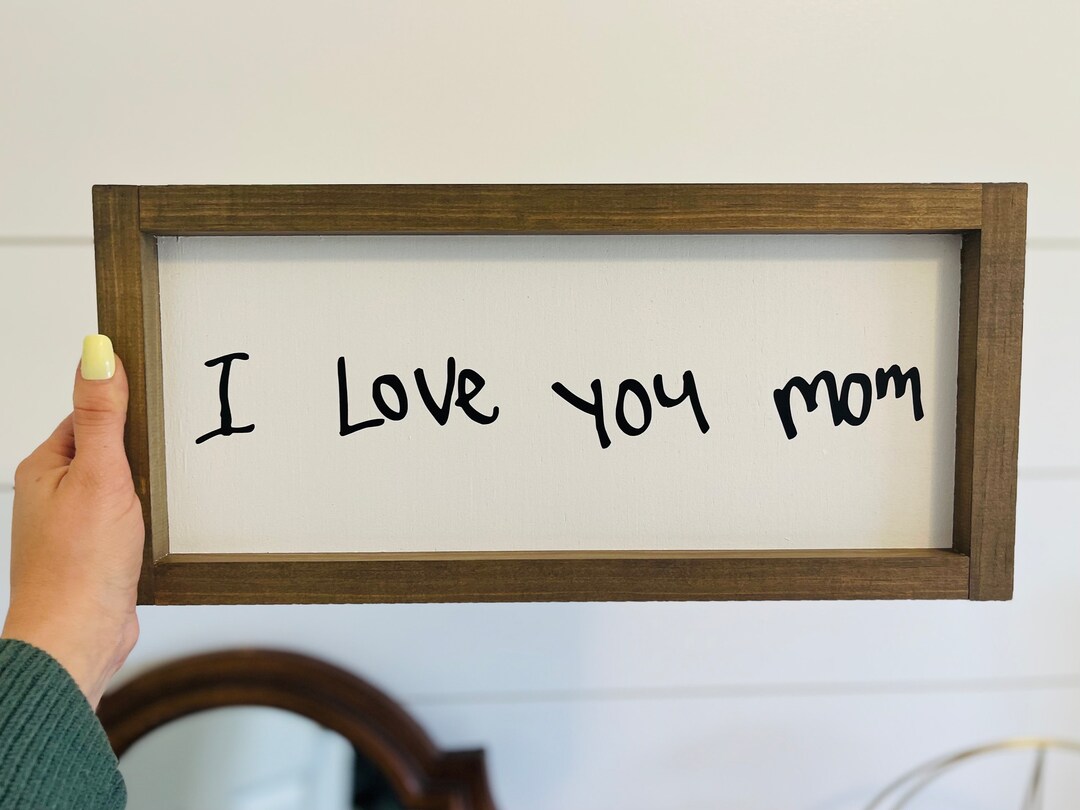 Custom Hand Drawn Wooden Sign, Custom Sign From Hand Drawing, Kids ...