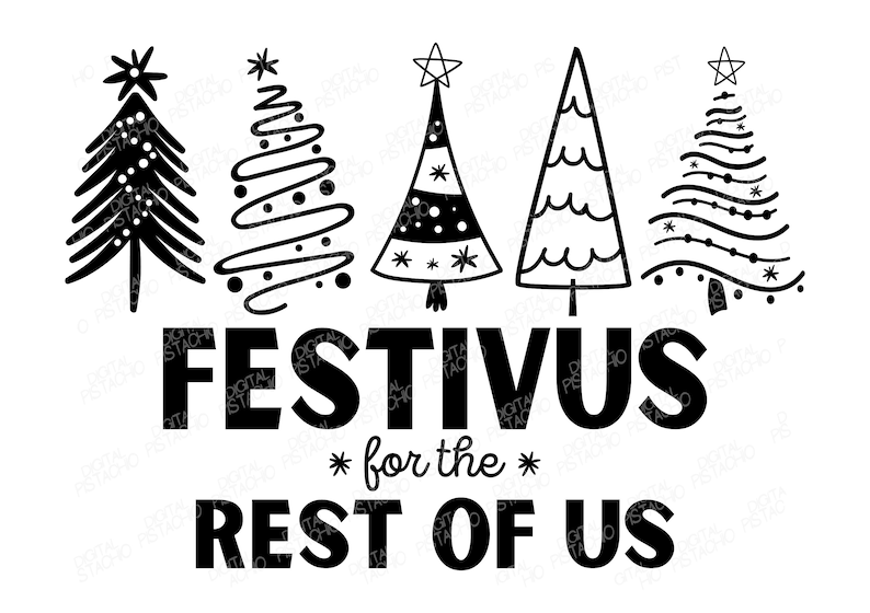 Happy Festivus SVG PNG, Happy Festivus Sublimation Svg, Seinfeld Svg ...