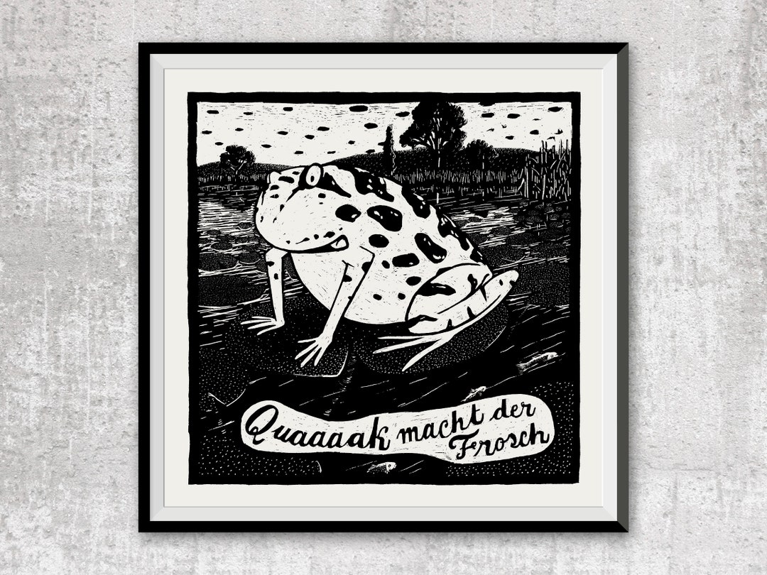 Quark Makes the Frog - Etsy