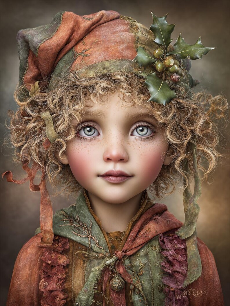 Elven Christmas Children (bundle of 25) - Etsy