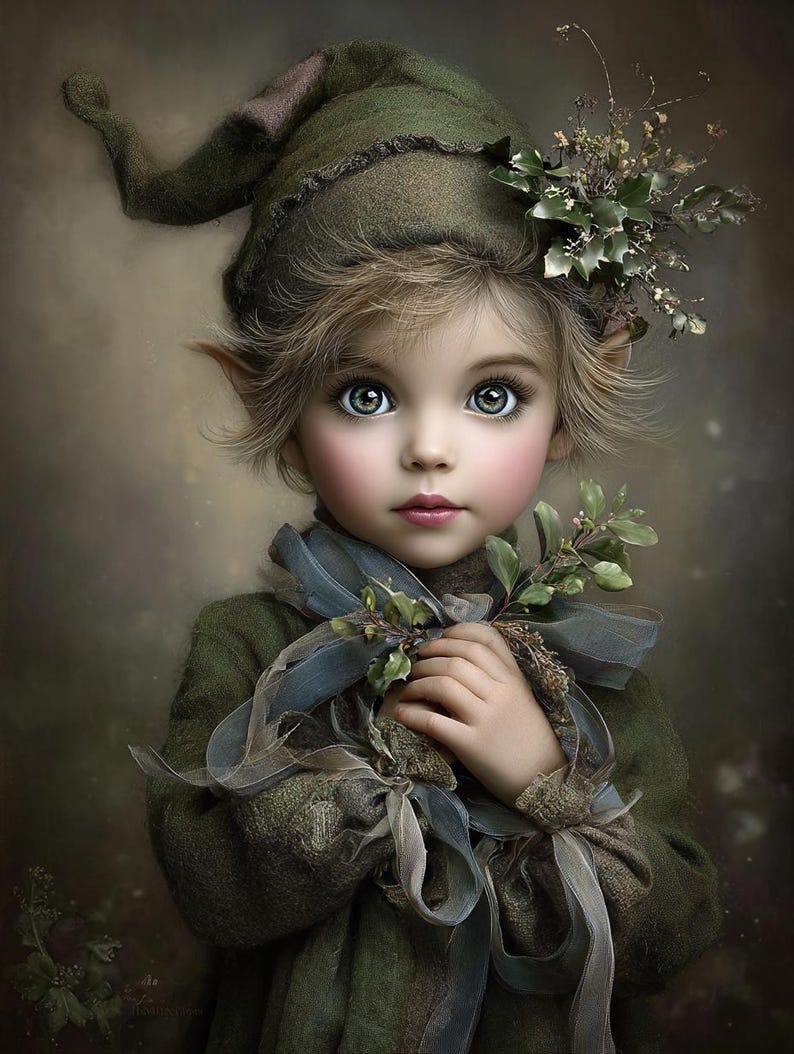 Elven Christmas Children (bundle of 25) - Etsy
