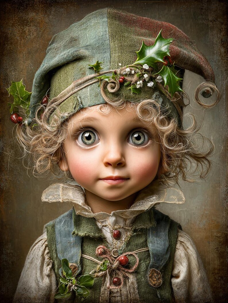 Elven Christmas Children (bundle of 25) - Etsy
