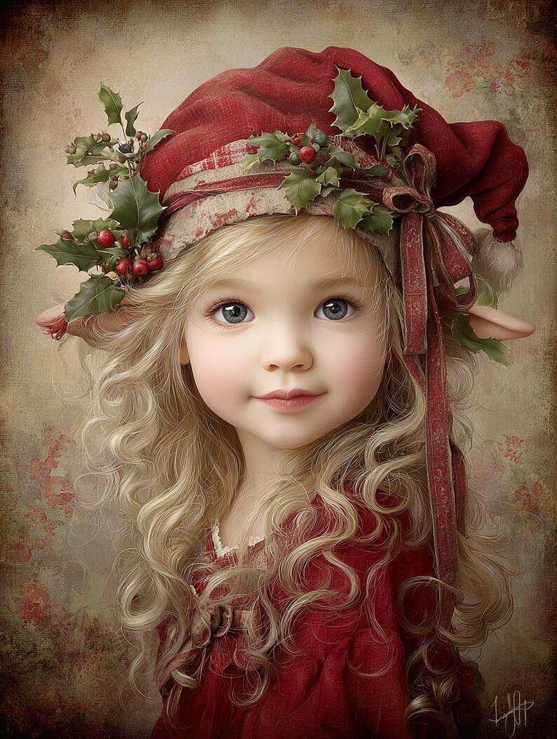 Elven Christmas Children (bundle of 25) - Etsy