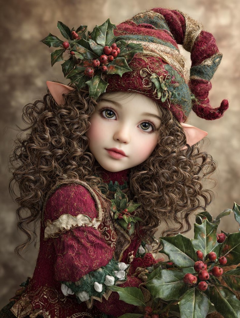 Porcelain Christmas Dolls (bundle of 24) - Etsy