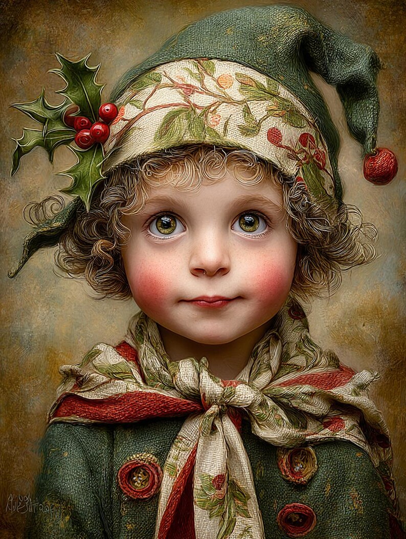 Elven Christmas Children (bundle of 25) - Etsy