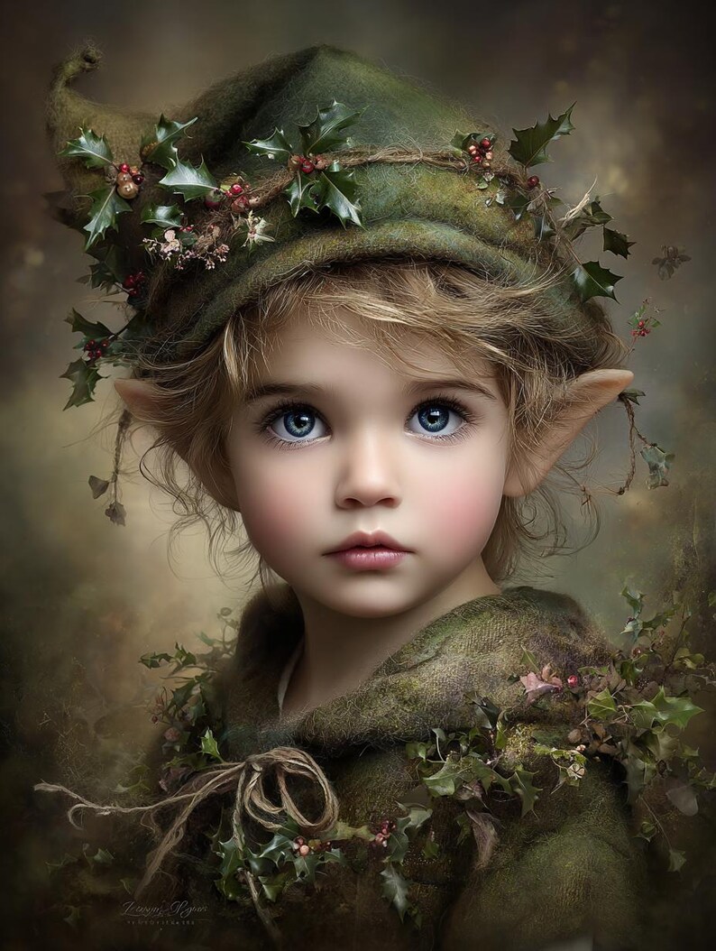 Elven Christmas Children (bundle of 25) - Etsy