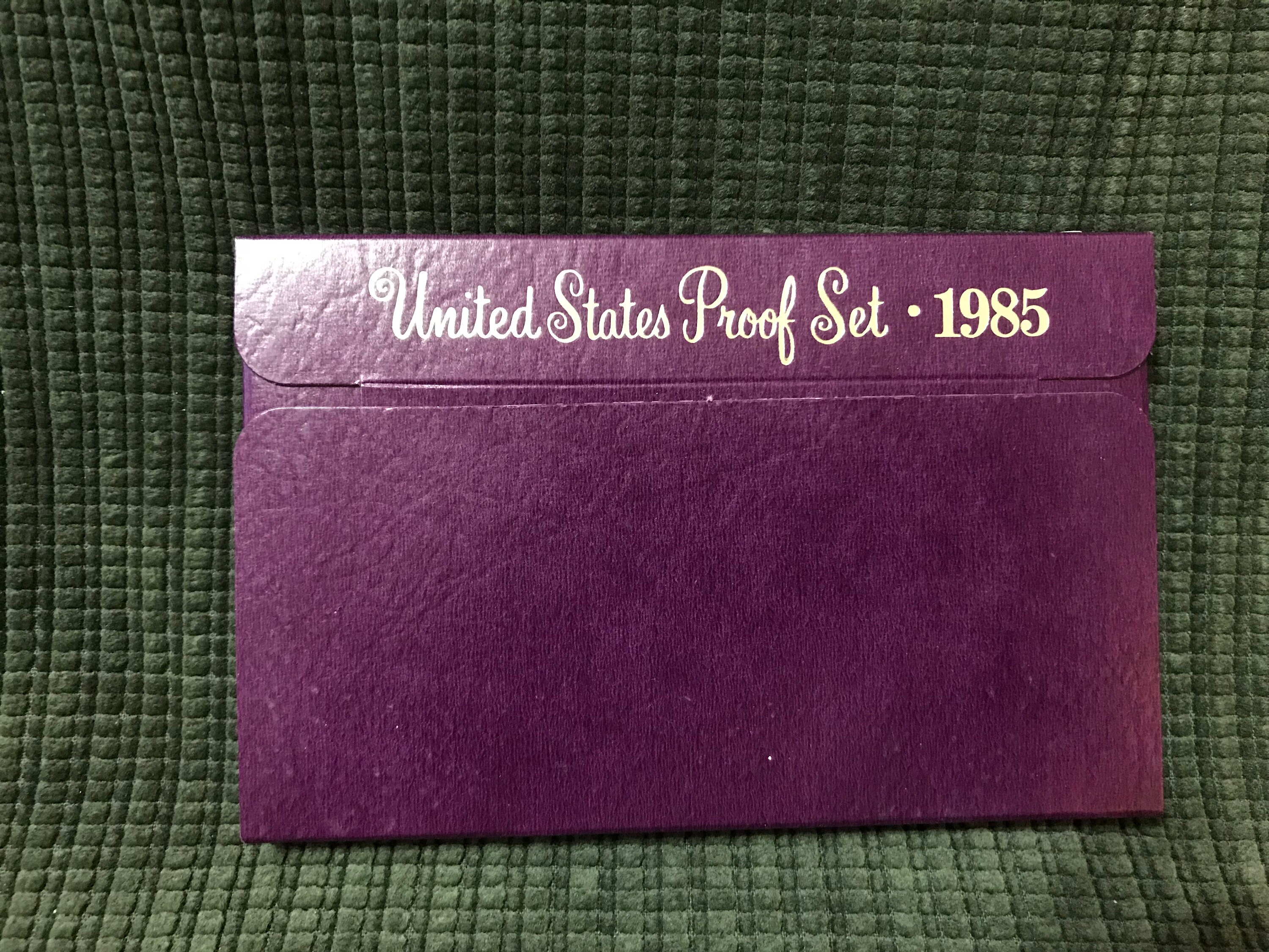 1985 Proof Set - Etsy