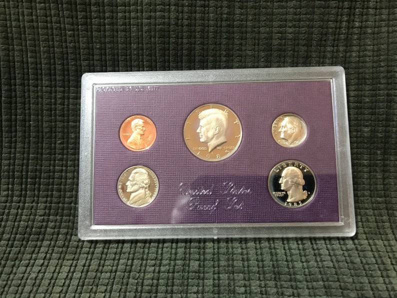 1985 Proof Set - Etsy
