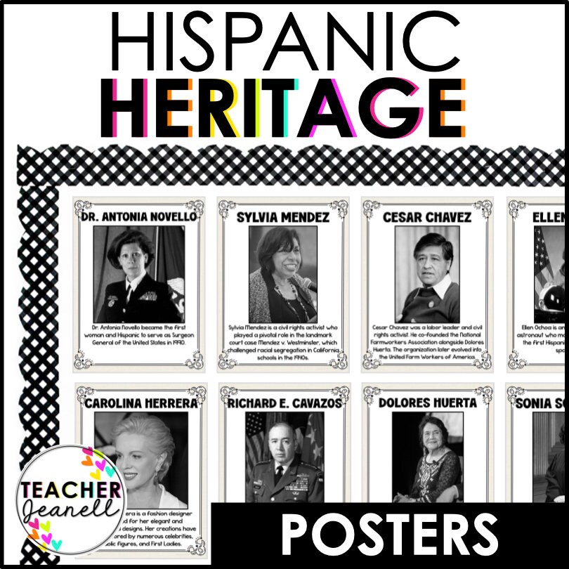 Hispanic Heritage Month Bulletin Board - Etsy