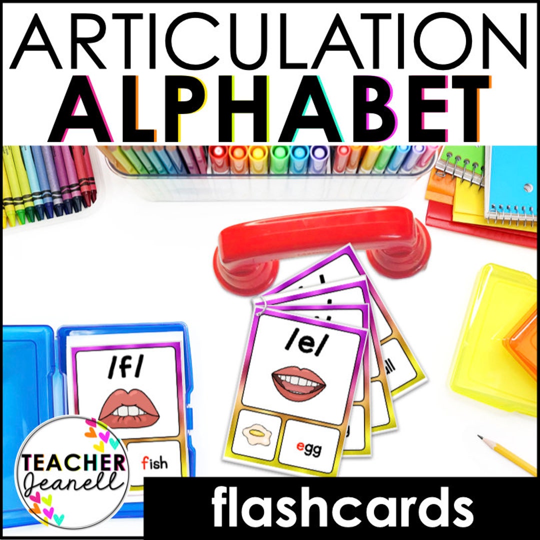 Alphabet Phonics Flashcards | Mouth Articulation Sound Cards ...