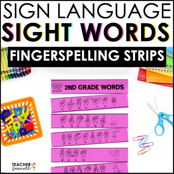 Fingerspelling - Etsy