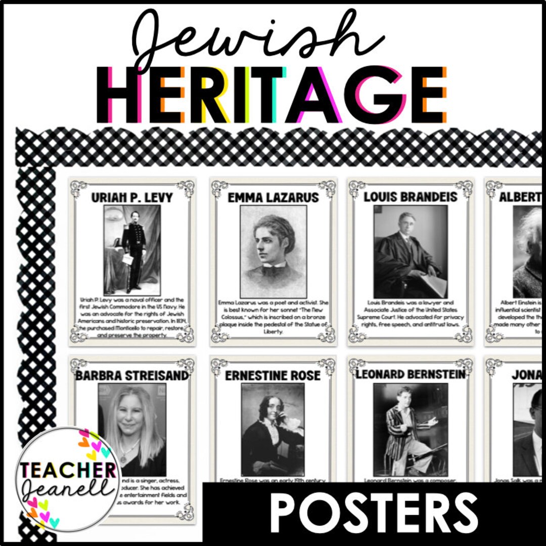 Jewish American Heritage Month, Famous Jewish Americans, Jewish ...