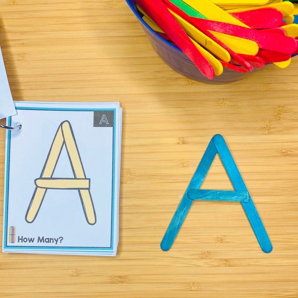 Stick Letters - Etsy