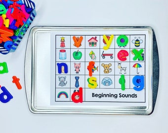 Magnetic Letter - Etsy