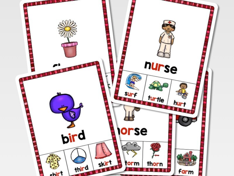 R-controlled Vowel Posters Bossy R Phonics Posters - Etsy