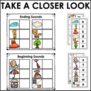 Alphabet Activity Mats, Alphabet Magnetic Letter Center, Beginning ...