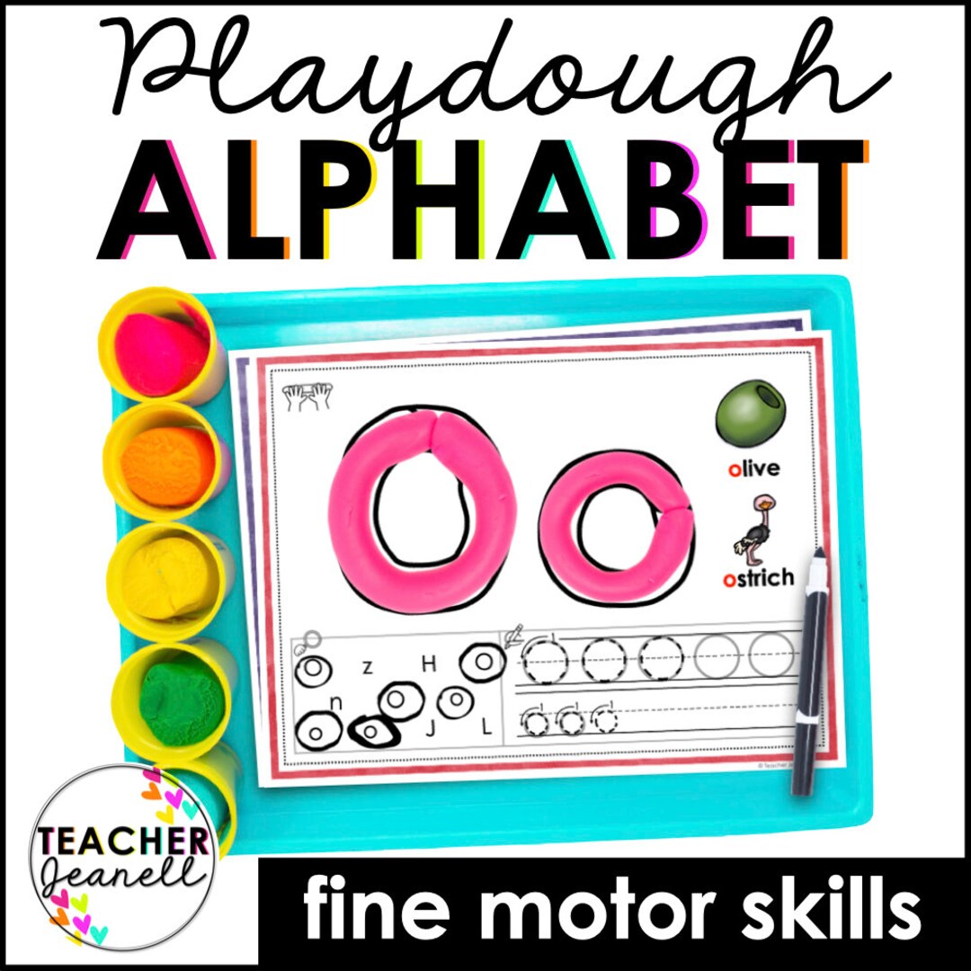 Alphabet Activities, Alphabet Playdough Mats, Beginning Sounds Play ...