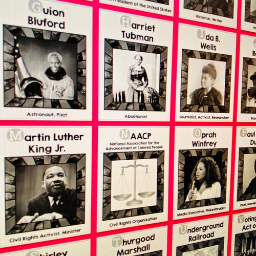 BLACK HISTORY MONTH Bulletin Board Display Classroom Decor - Etsy