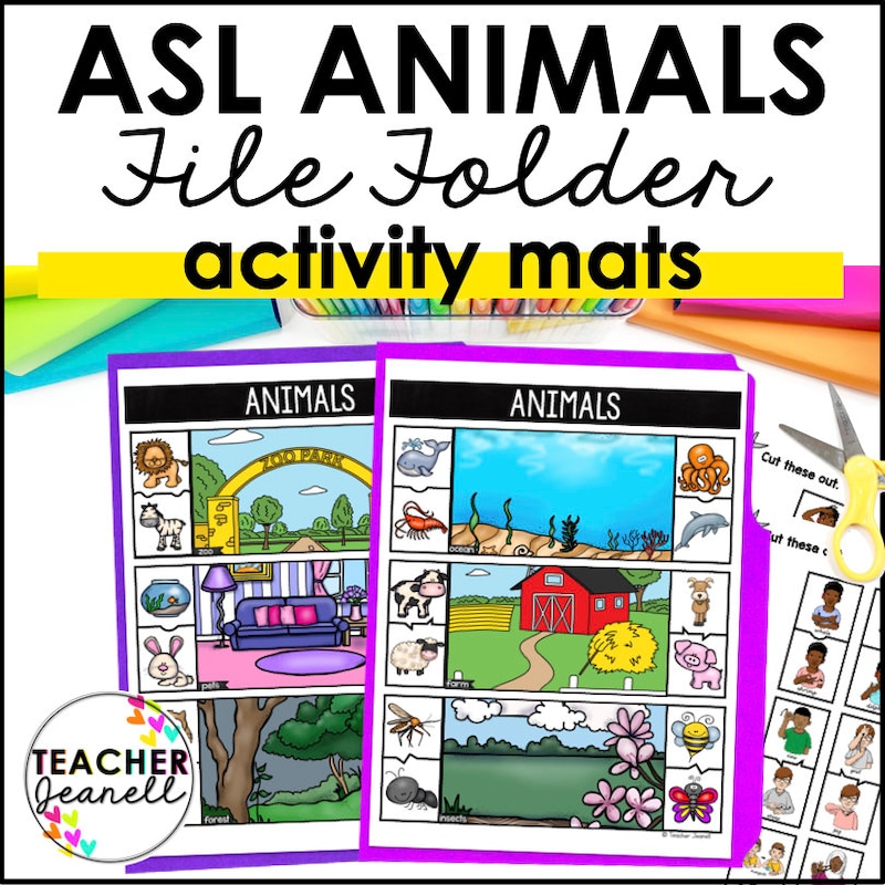 File Folder Games - Etsy