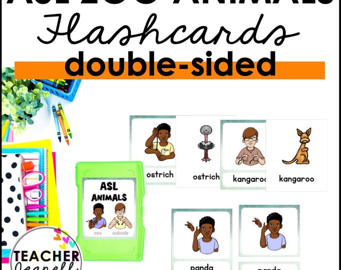 Basic Sign Language Digital Pack 16 Sign Language Cards Asl Etsy Canada