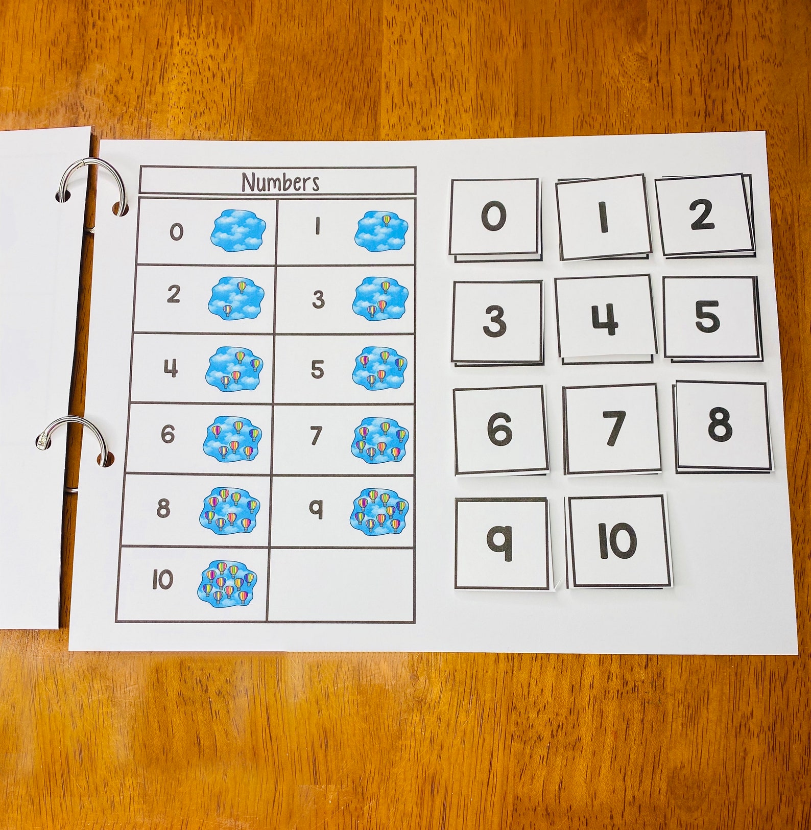 Numbers and Counting Counting Practice Early Math Numbers - Etsy